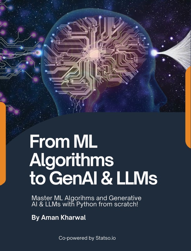 From Ml Algorithms To Genai And Llms Master Ml Algorithms And Generative Ai And Llms With Python